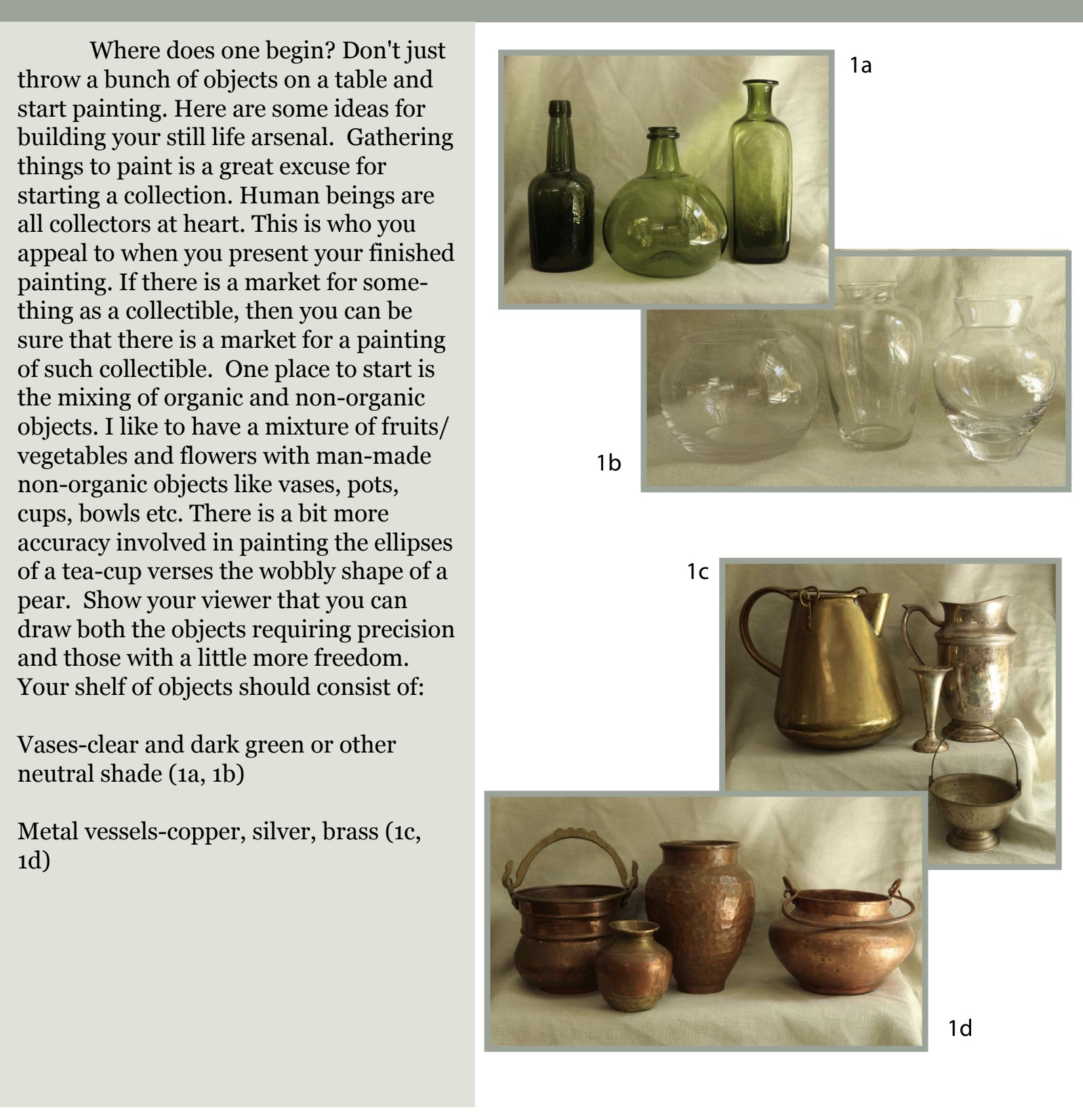 Studio Still Life - Watts Atelier