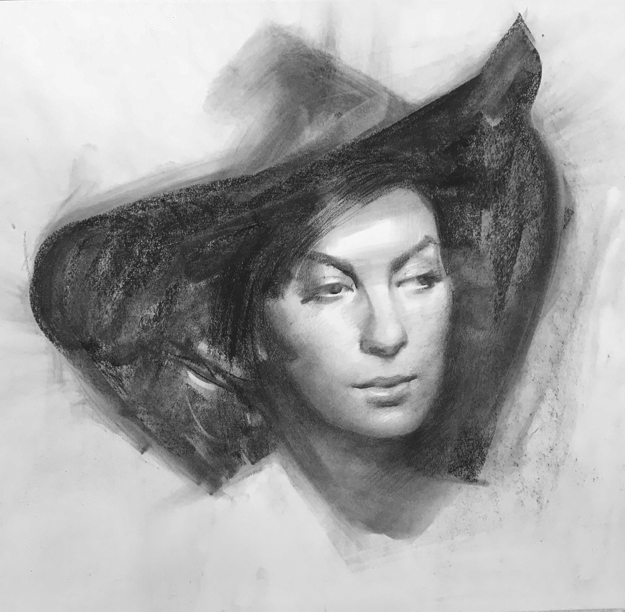 Term 4-25 – Painterly Head Drawing - Watts Atelier