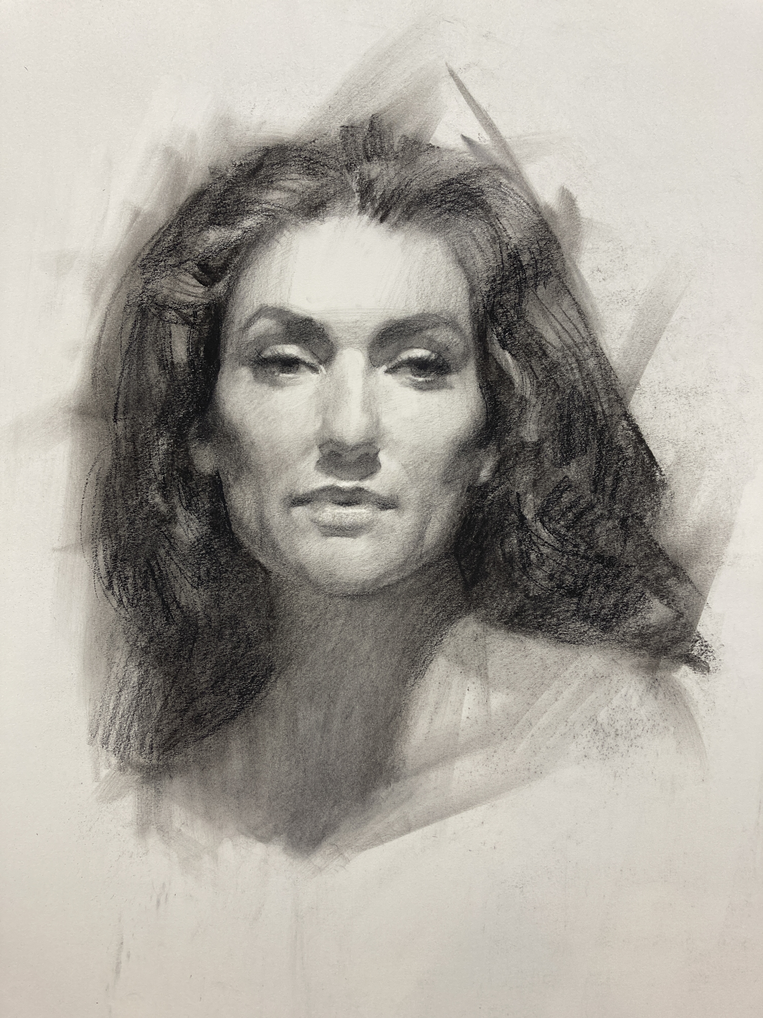 Term 4-25 – Painterly Head Drawing - Watts Atelier